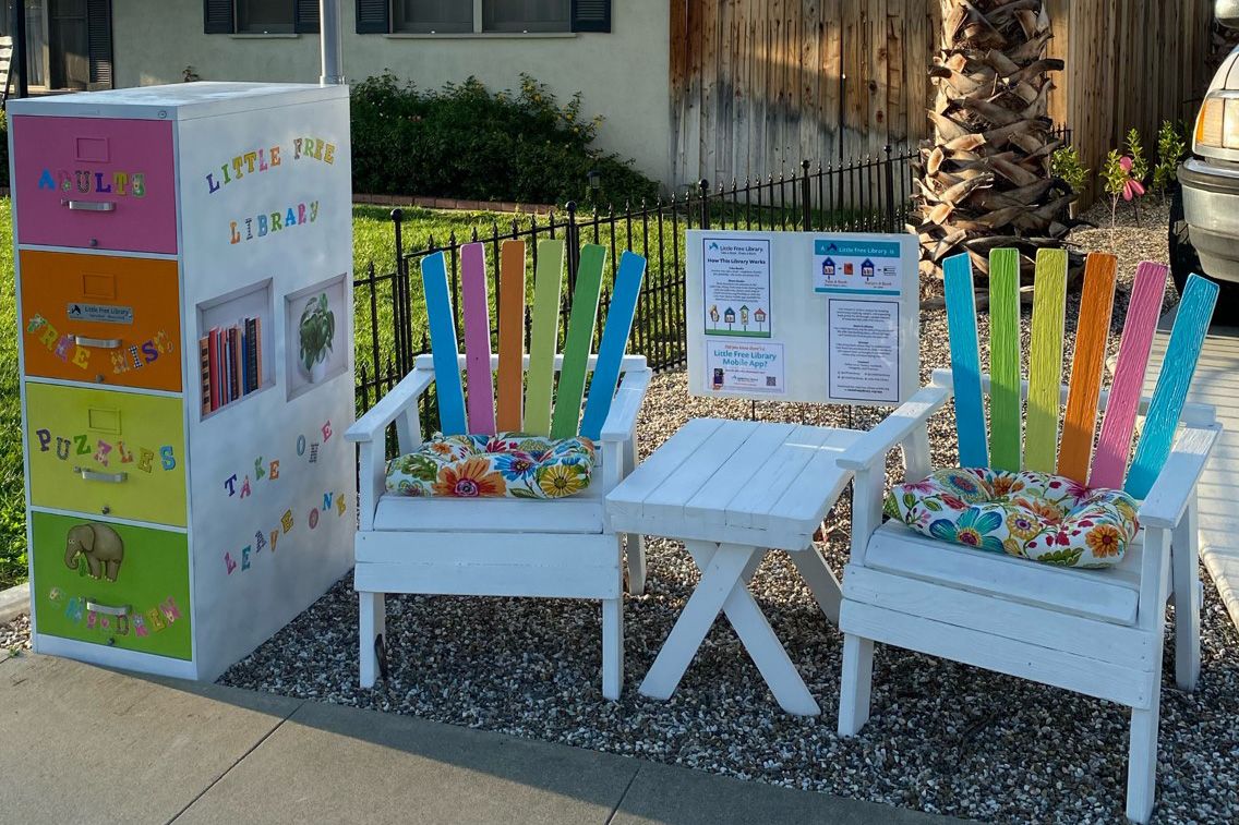 New Little Free Library opens in Riverside with special guest ...