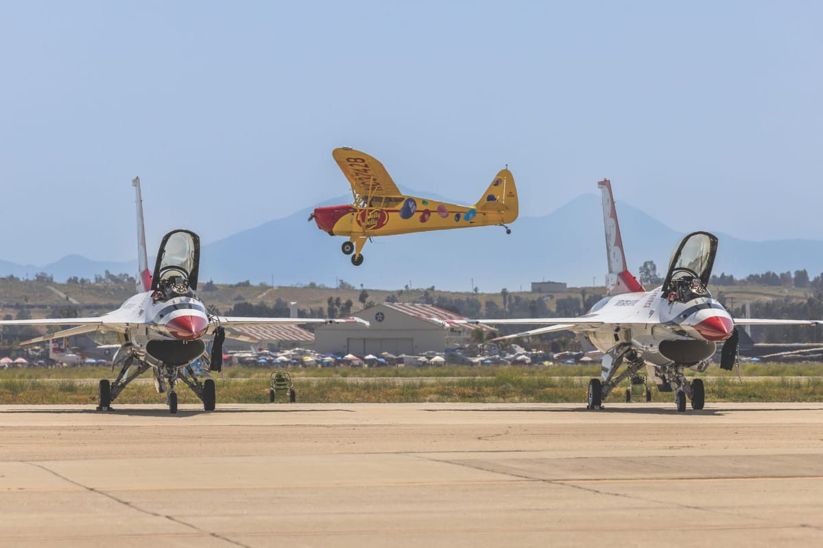 Eyes to the Skies: Thunderbirds Headline March Field Air Show