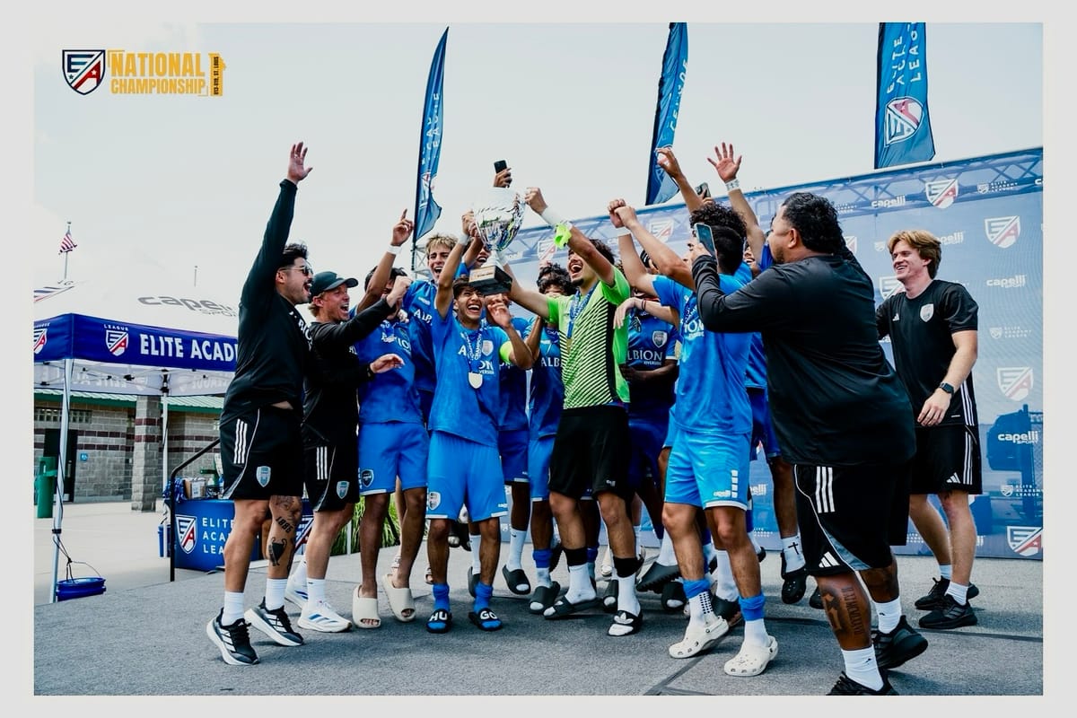 Riverside Soccer Team Goes Undefeated at National Tournament