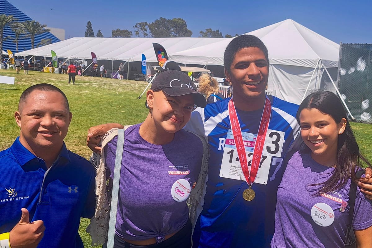Riverside Athlete Has Strong Showing at Special Olympics State Games
