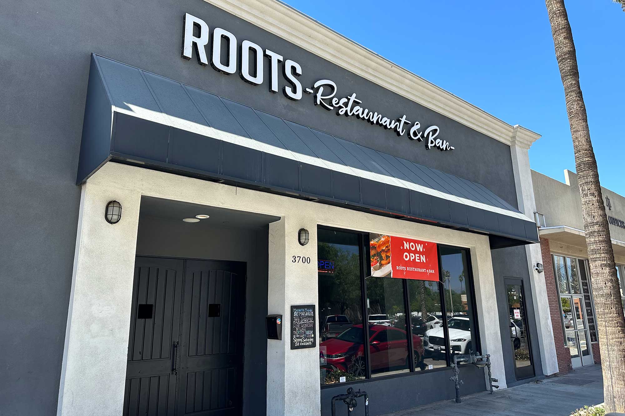 Roots Kitchen & Bar to close on its first anniversary.