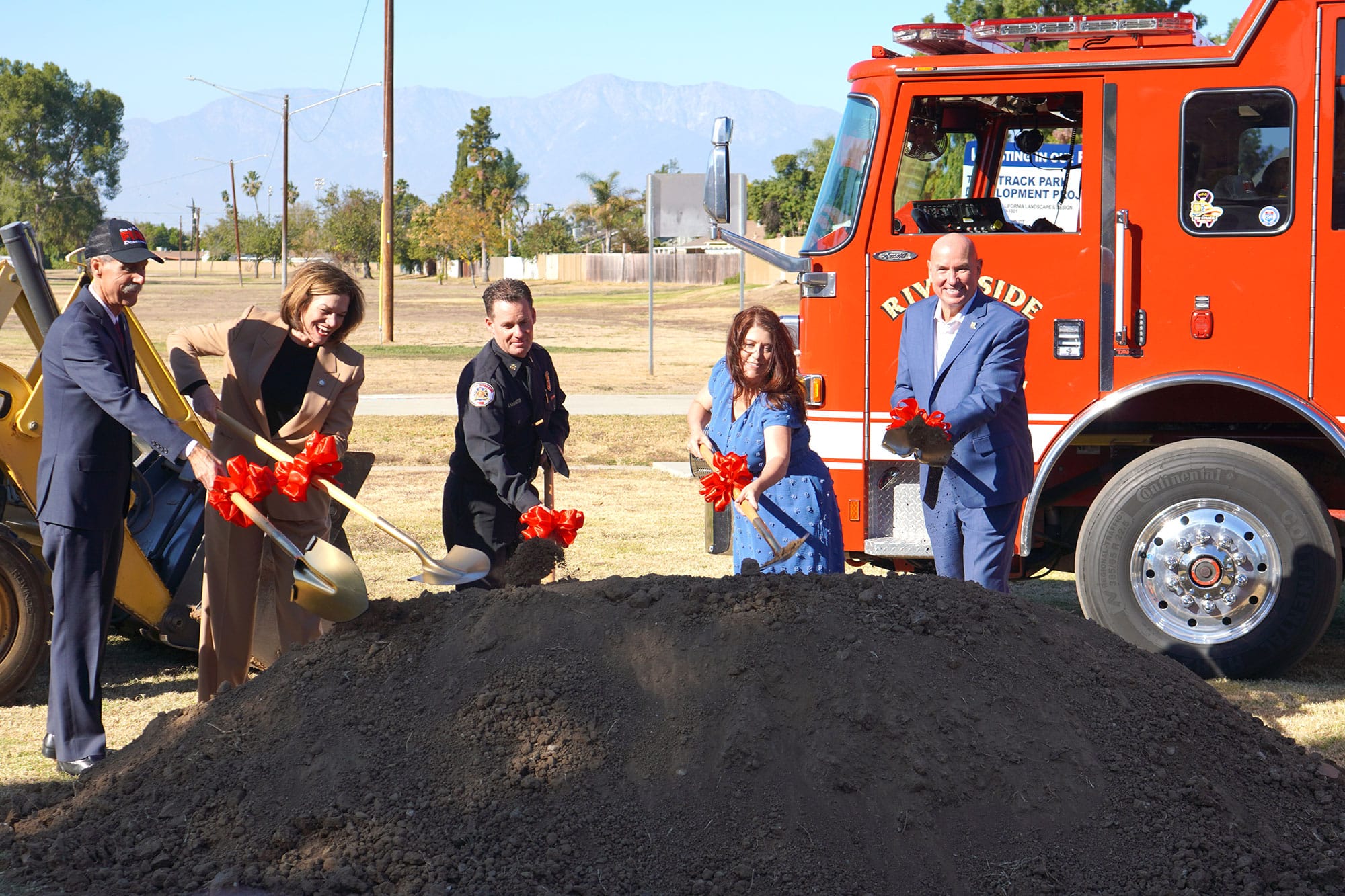 Riverside Breaks Ground on Tim Strack Park, Honoring the Fallen Fire ...